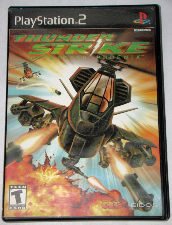 Playstation 2 - THUNDER STRIKE OPERATION PHOENIX (Complete with Manual ...