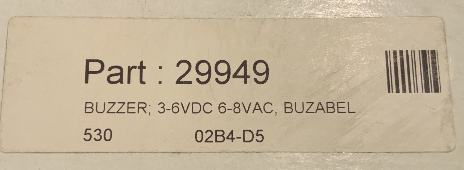Edwards Cat no. 730, BUZABEL, Fully enclosed combination Bell and ...
