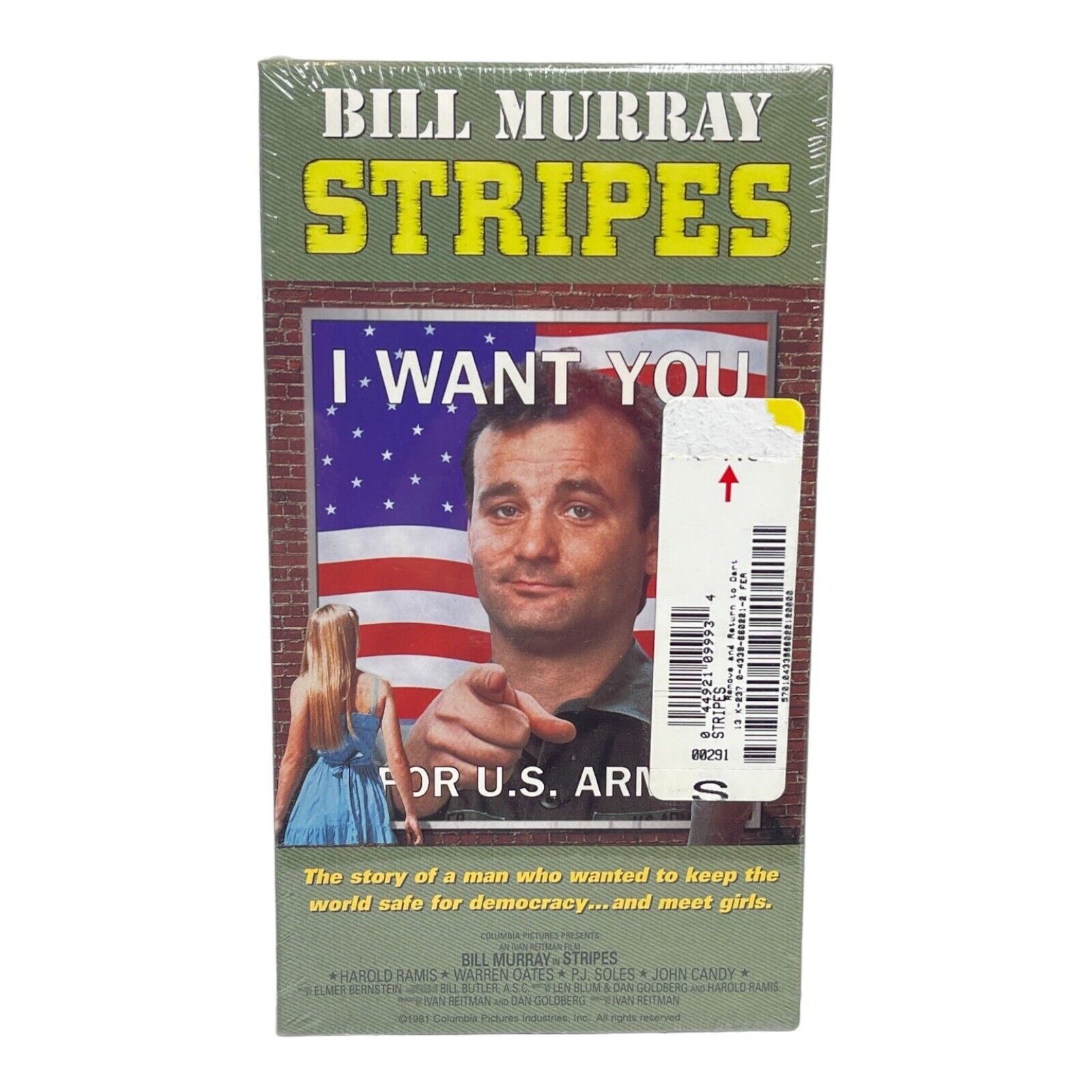 Stripes bill Murray sealed VHS video tape vintage video tape - VHS Tapes