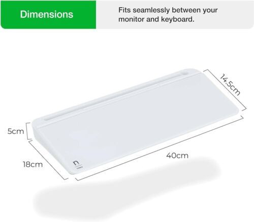 UK NEW Wedge Desktop Whiteboard All-In-One Desk Whiteboard & Desk Tidy ...