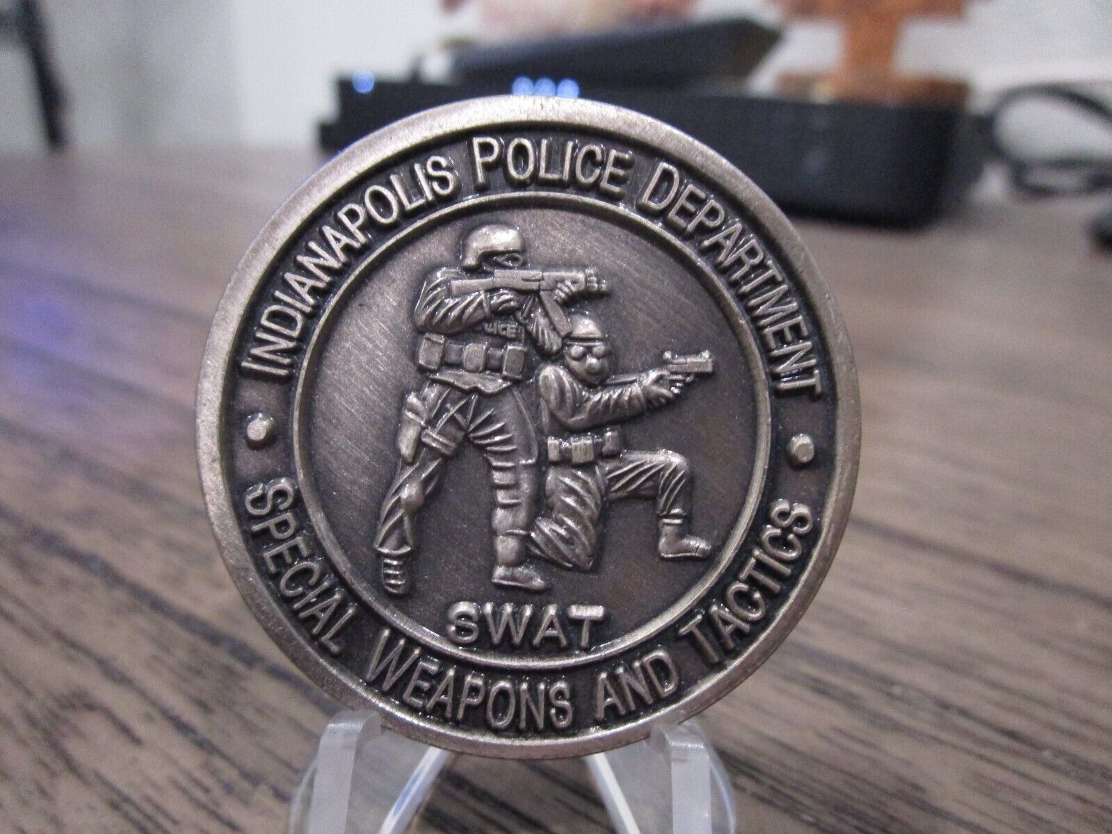 IPD Indianapolis Police Department SWAT Team Challenge Coin #700T ...