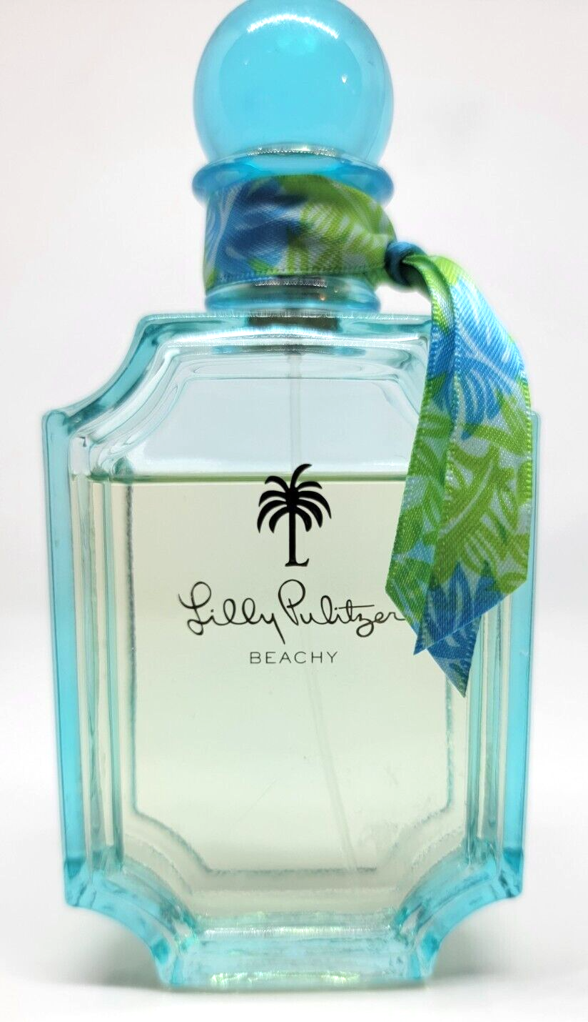 LILLY PULITZER Eau de Parfum / Perfume BEACHY 3.4 oz Bottle About 80-90 ...