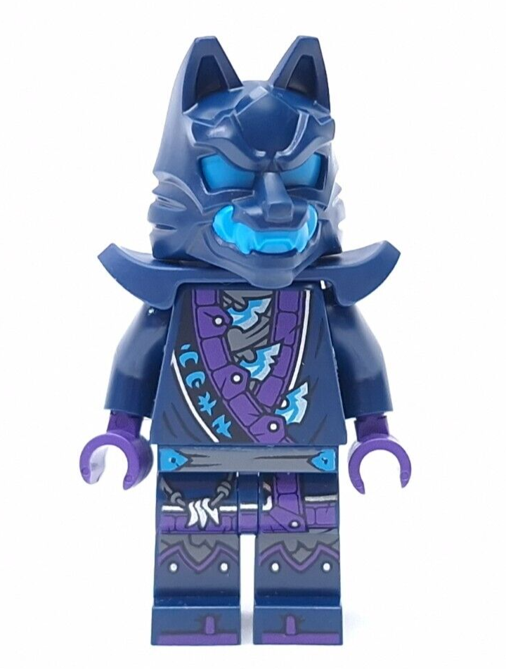 Lego Ninjago Njo851 Wolf Mask Warrior Claw Warrior Blue Azure Mask ...