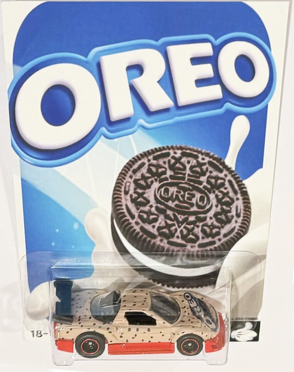 Acura NSX Custom Hot Wheels OREO Coockies Series w/ RR - Transportation