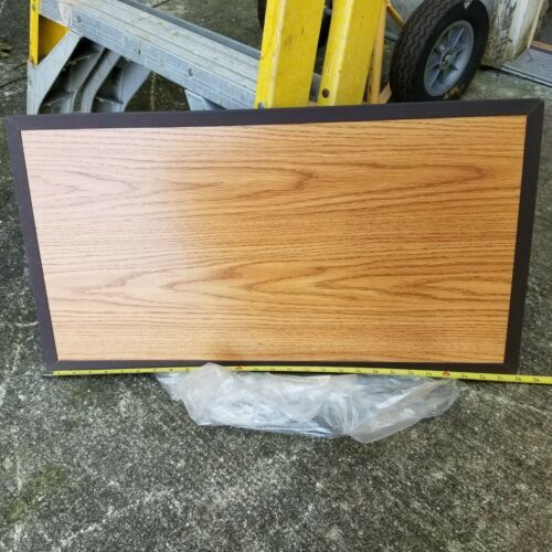 FORMCO ICEBOX LID COVER WOODGRAIN FINISH 28"×15" RV CAMPING ICE CHEST ...