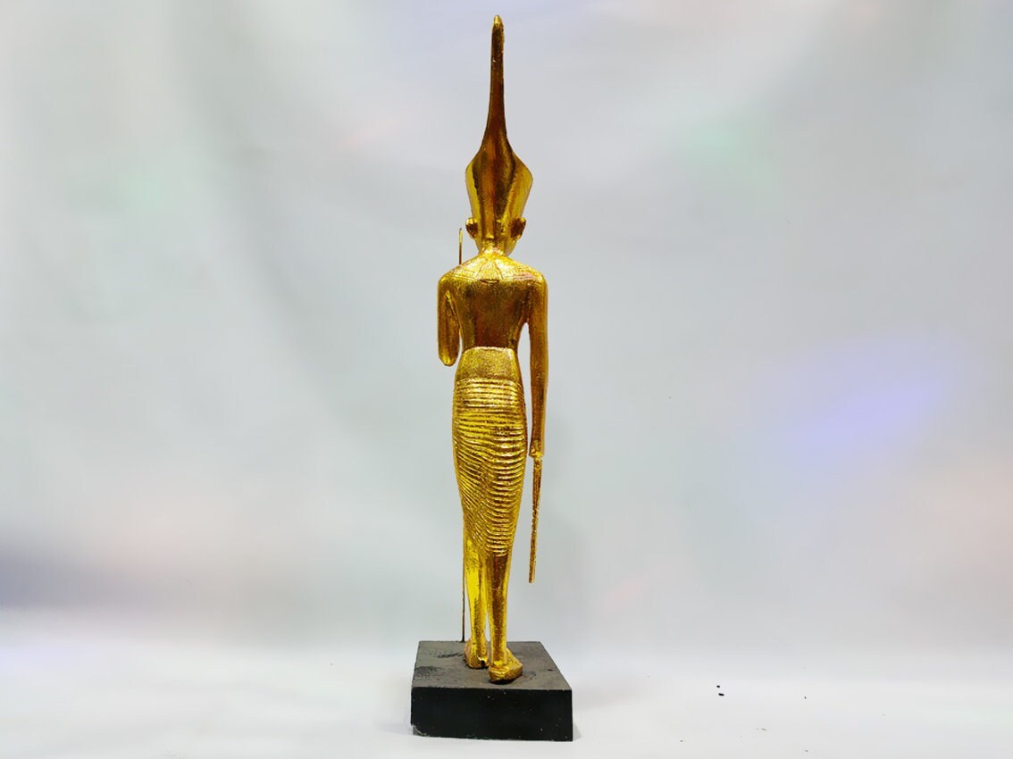 Rare statue of King Tutankhamun. Similar statue. Museum statue. 24 ...