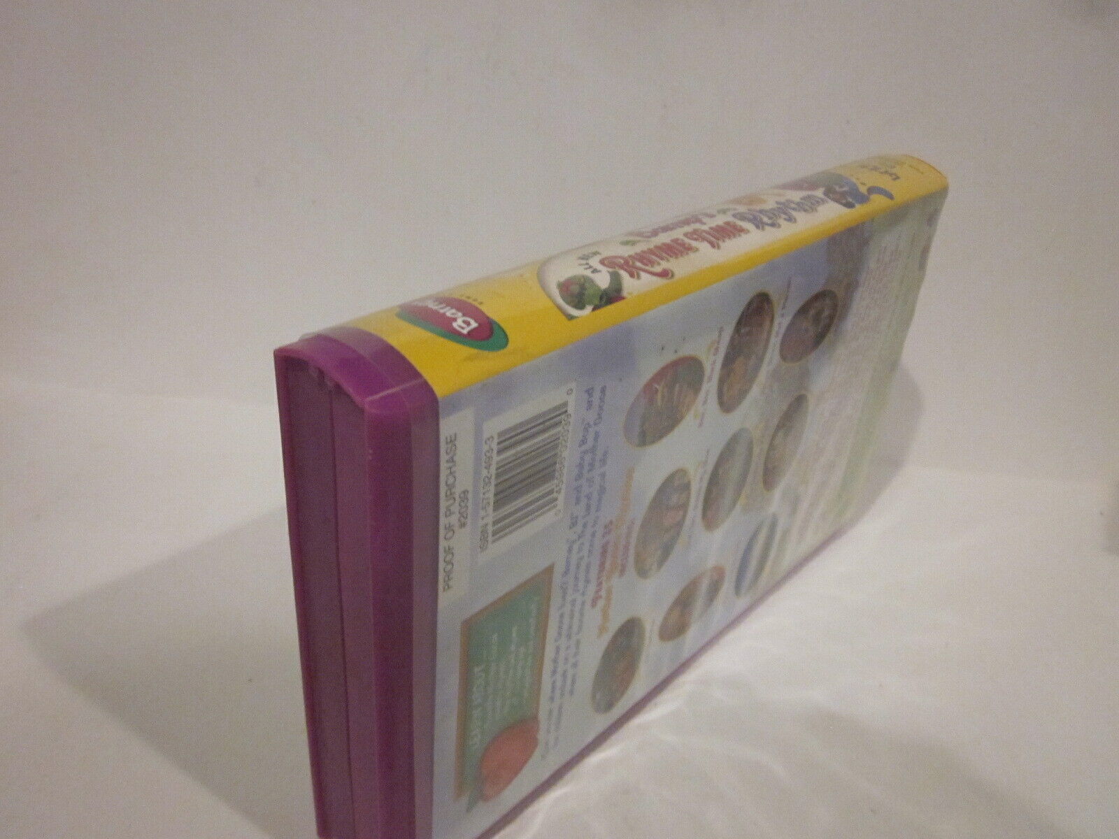 Barney’s Rhyme Time Rhythm VHS Tape Vintage 90s Movie Clam Shell Hard ...