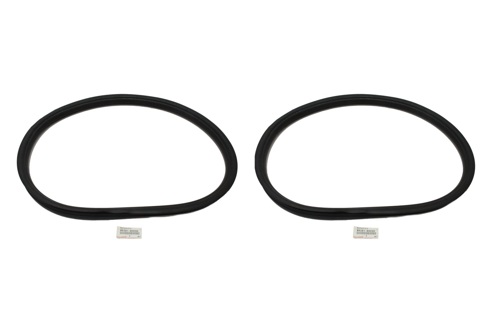 Toyota Land Cruiser FJ40 BJ40 Weatherstrip Ambulance Door Glass OEM ...