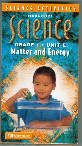 Harcourt Science: Grade 1 Unit E Matter and Energy [VHS Tape] - DVDs ...