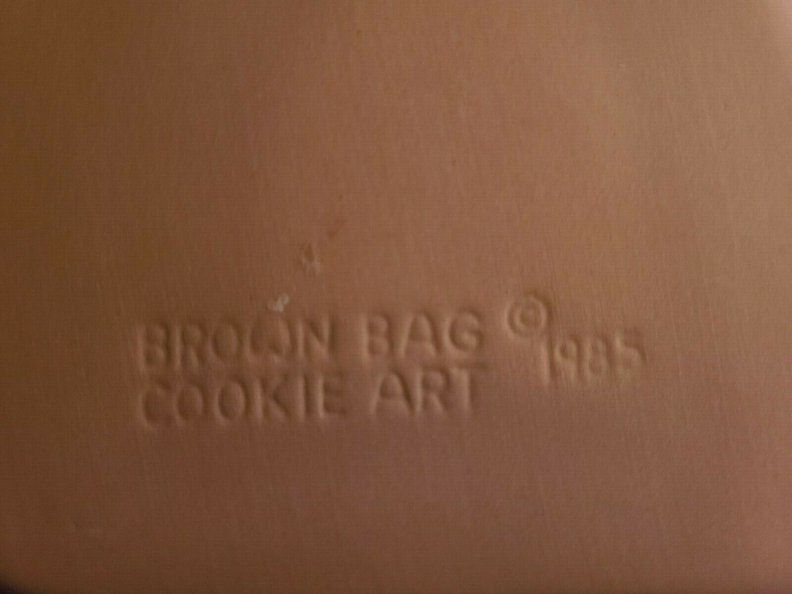 Vintage Brown Bag Cookie Art 1985 Cookie Mold GINGERBREAD HOUSE Cookie ...