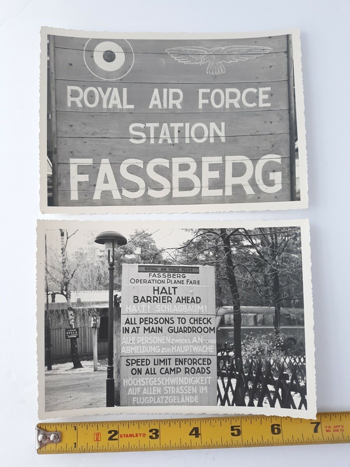 WWII Occ Germany Fassberg Royal Airforce and 9 similar items