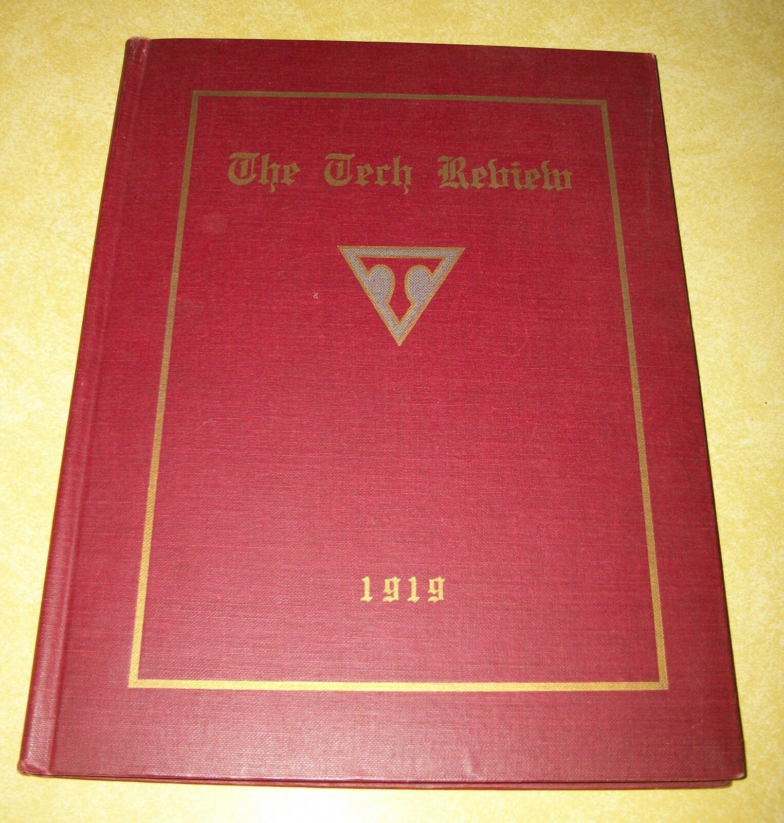1919 TECH REVIEW BOOK TECHNICAL HIGH SCHOOL PROVIDENCE RHODE ISLAND ...