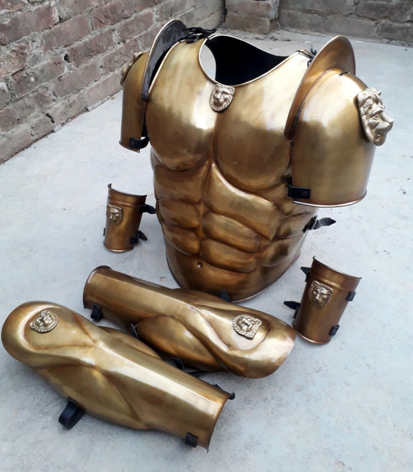 Medieval Músculo Armor Juego Mejor Calidad Músculo Armor Suit Batalla ...