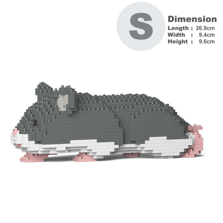 Hamster Sculptures (JEKCA Lego Brick) DIY Kit - Building Toy Complete ...