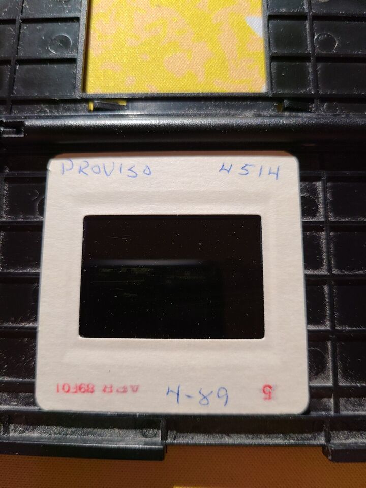 Original Slide CSX Railroad 4514 EMD SD35 4-89 Proviso ILL - Railroadiana & Trains