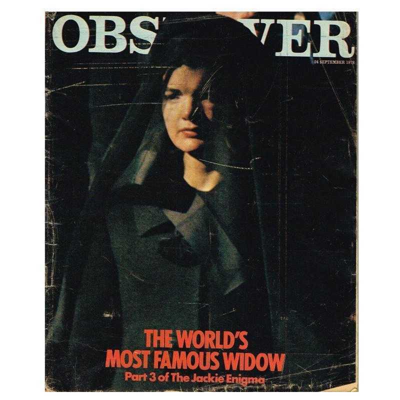 Observer Magazine September 24 1978 mbox636 The world's most famous ...