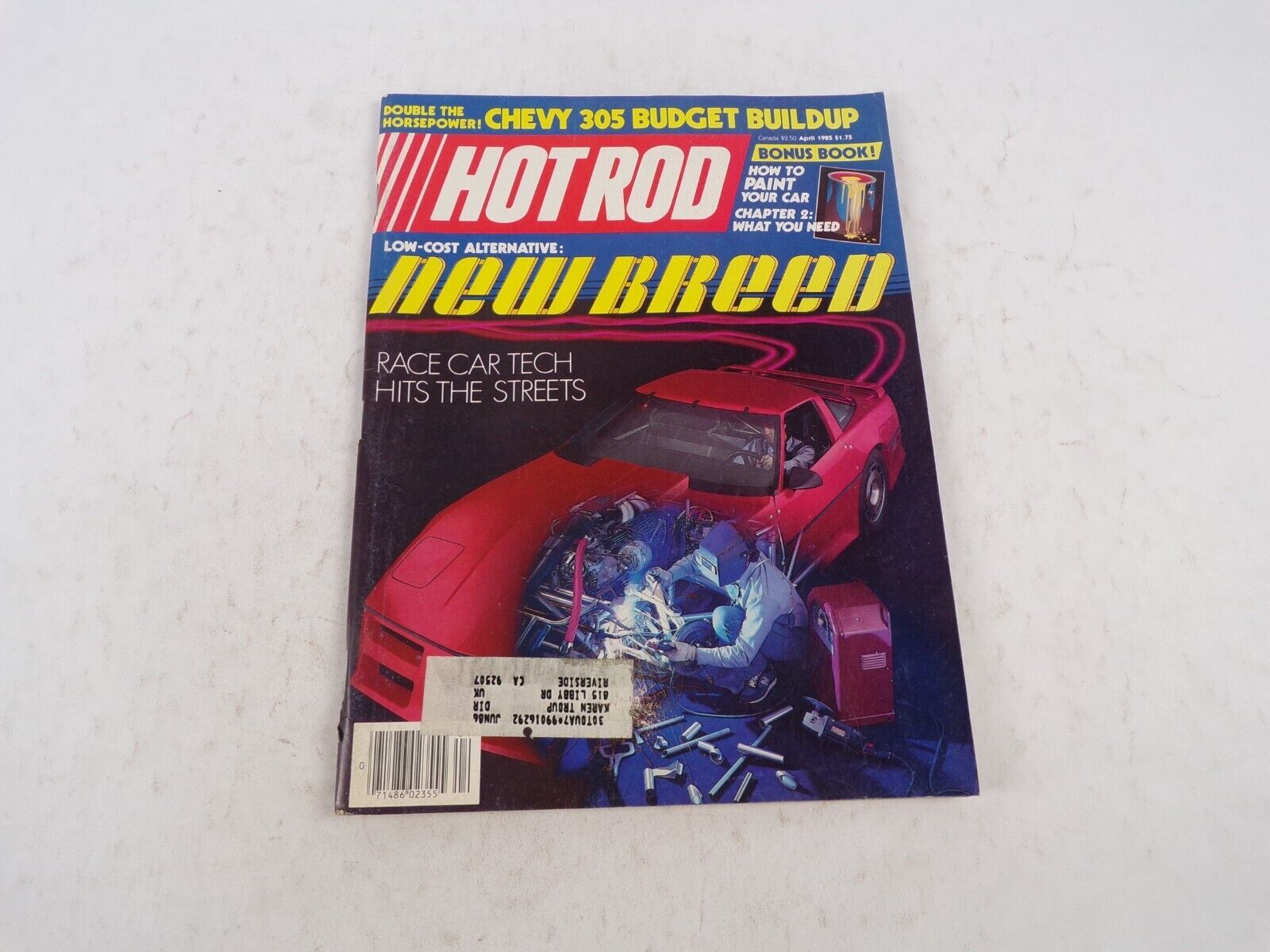 June 1986 Hot Rodding Magazine Low-Cost Alternative: New Breed Race Car ...