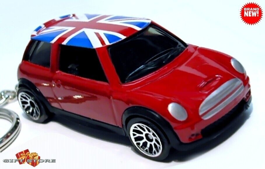 RARE KEY CHAIN RED UNION JACK UK/GB BMW MINI COOPER CUSTOM Ltd GREAT ...