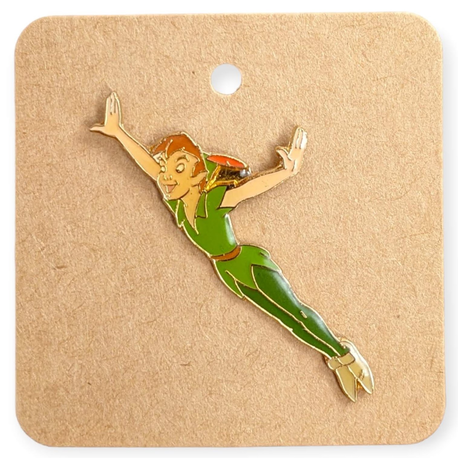 Peter Pan Disney Vintage Pin: Peter Flying, 40th Anniversary - Peter Pan
