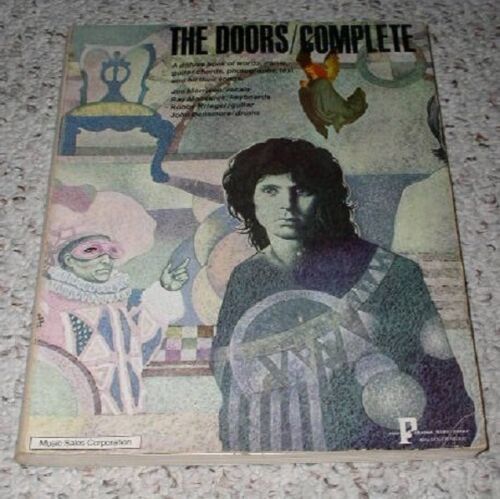 The Doors Jim Morrison Songbook The Doors Complete Vintage 1972 Doors ...
