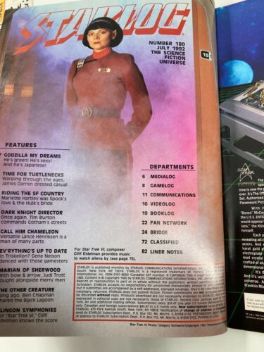 Starlog Magazine July 1992 #180 Michelle and similar items