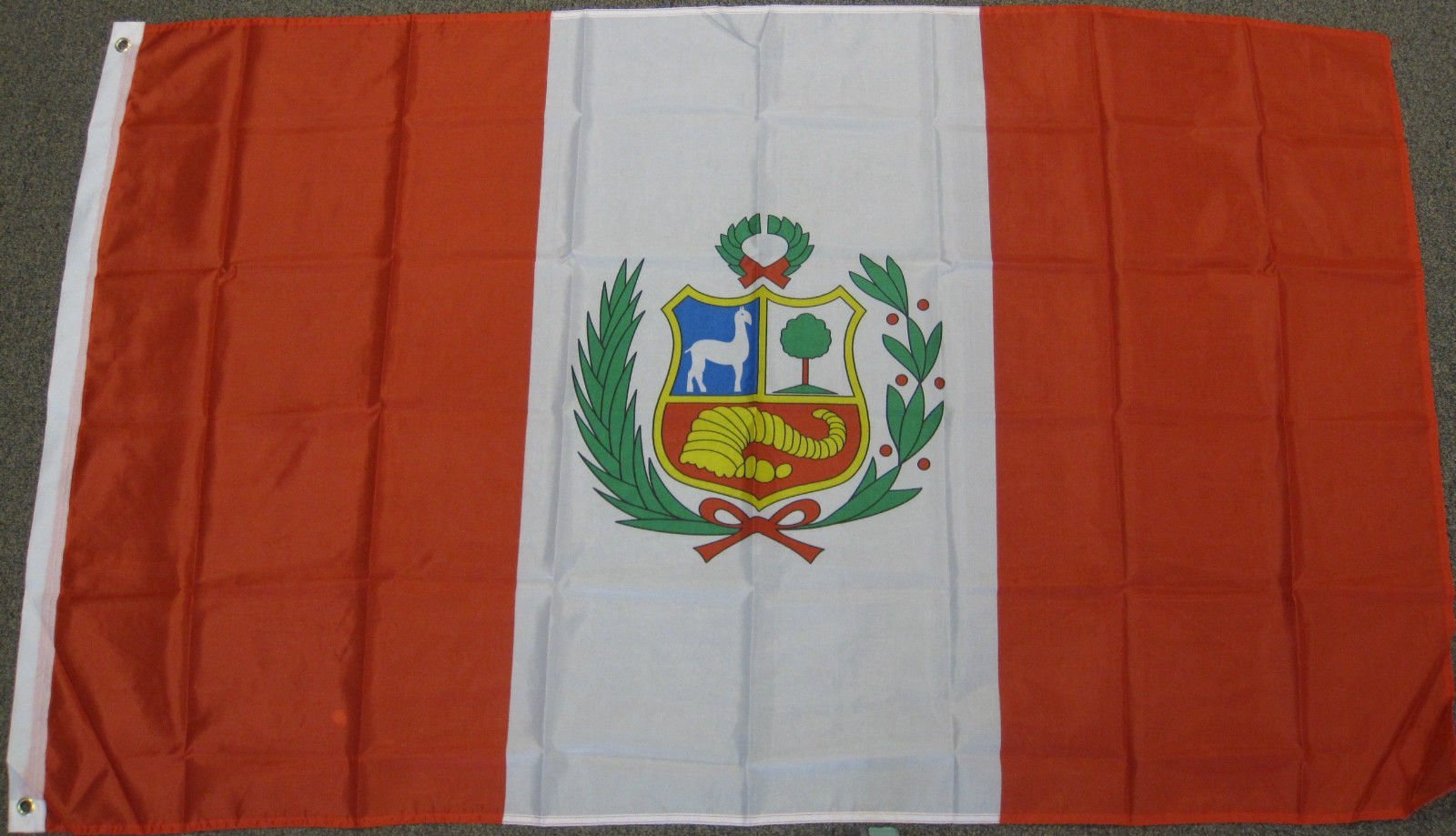 3x5 Peru Flag Peruvian Flags New Banner Sign F160 - Weather Stations
