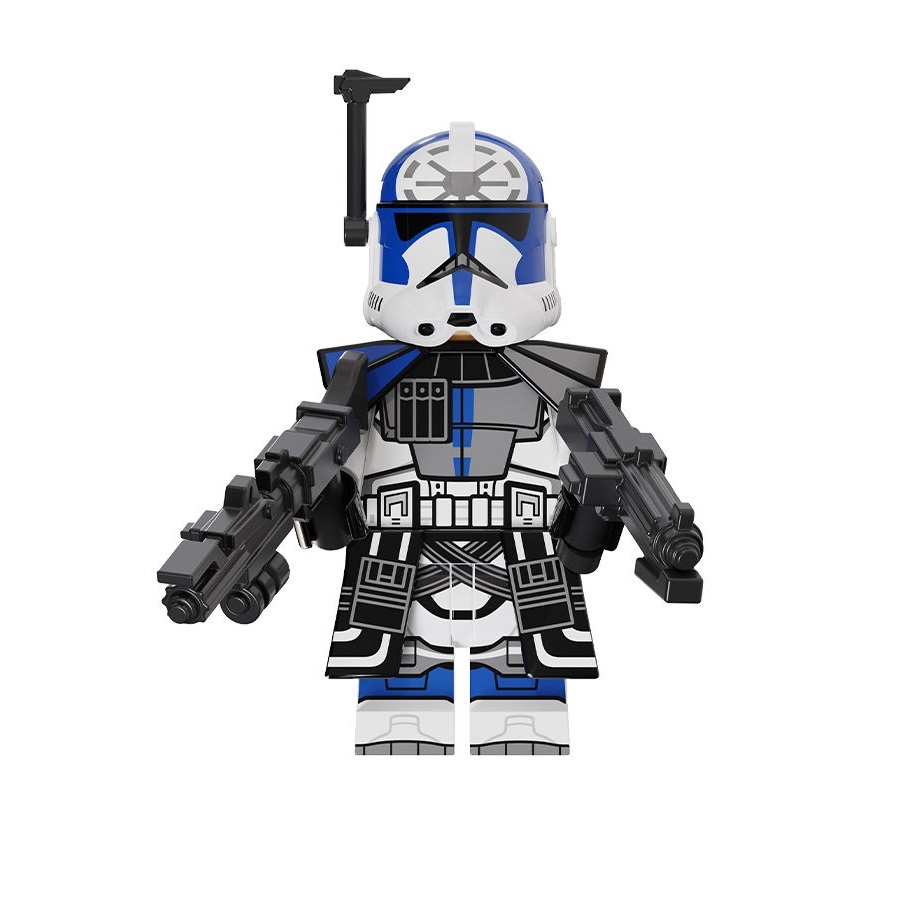 8pcs Star Wars 501st Battalion ARC Trooper Captain Rex Hardcase Kix ...