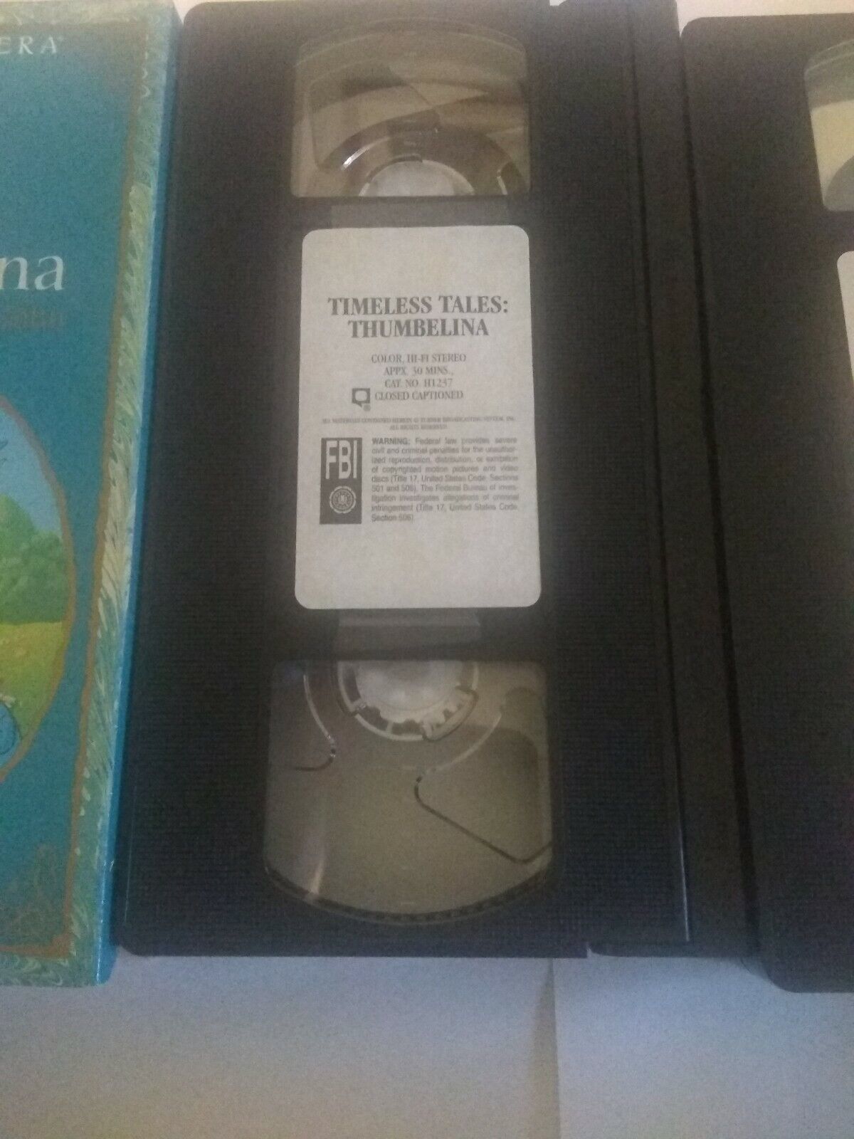 Timeless Tales From Hallmark - Thumbelina, The Ugly Duckling (VHS, 1990 ...