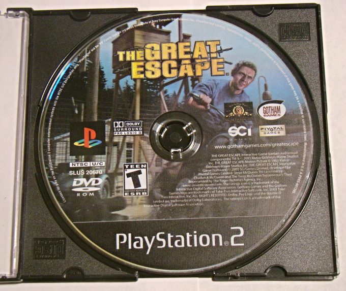Playstation 2 - THE GREAT ESCAPE (Game Only) - Video Games