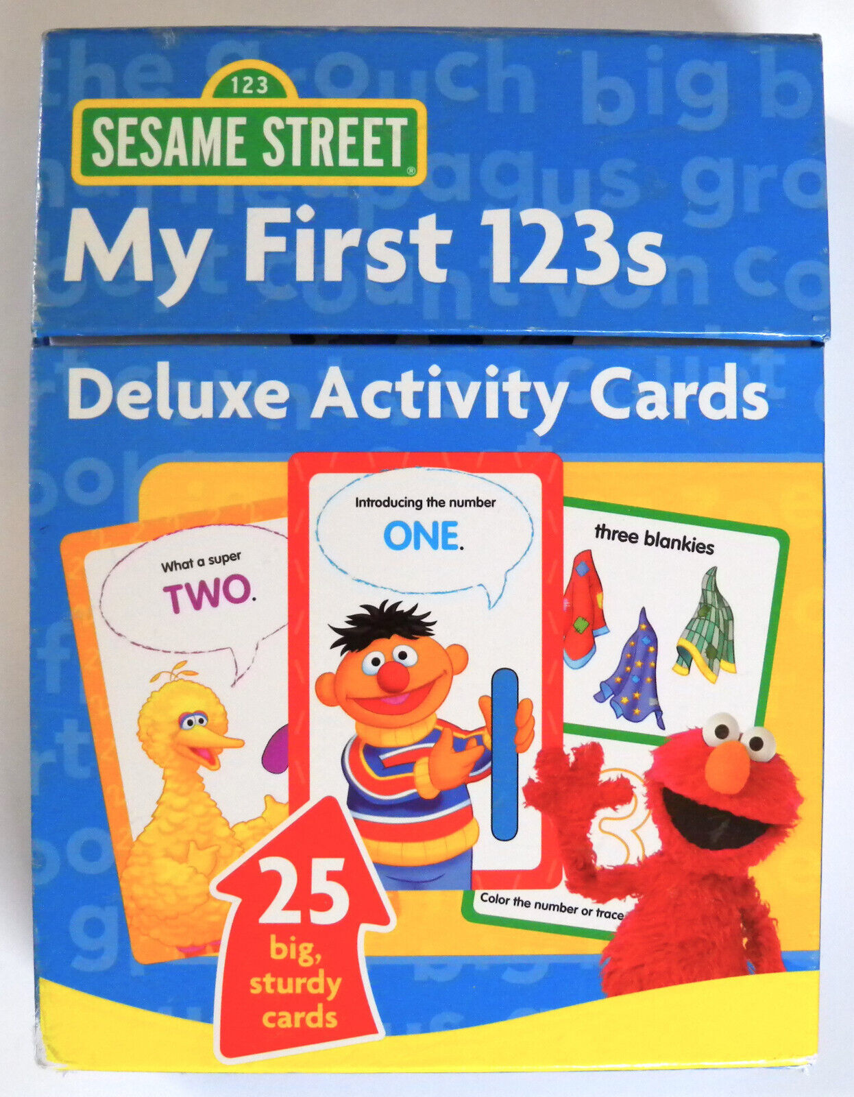 Sesame Street My First123's Deluxe Activity Cards (25 Big Sturdy Cards ...