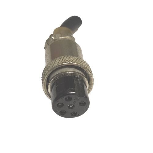 6 PIN MICROPHONE PLUG CONNECTOR / HAM RADIO / CB RADIO / HOME AUDIO ...