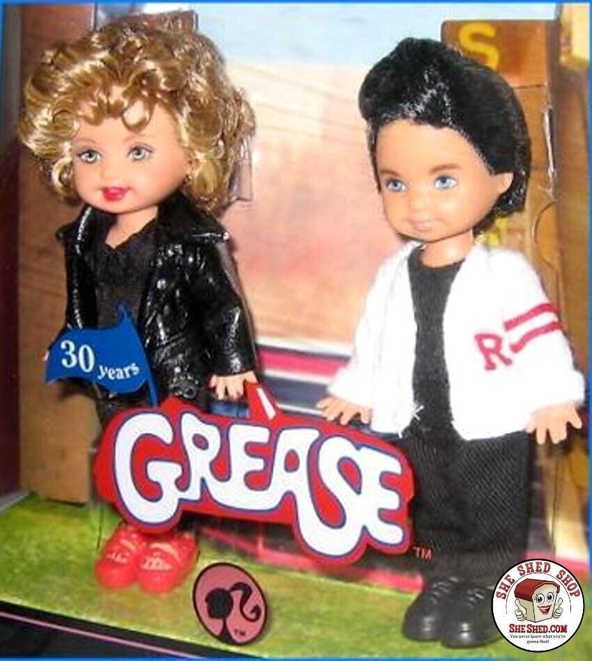 Grease Kelly Doll And Tommy Doll Giftset - Mattel N2688 Storybook ...
