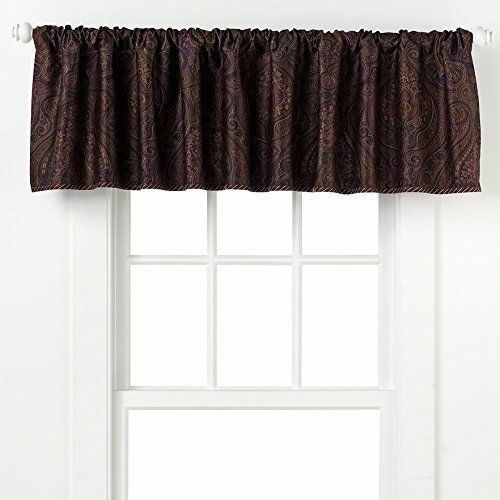 Chaps Ralph Lauren Preston Paisley 80 x 17 Window Valance - Cornices ... Chaps Ralph Lauren Preston Paisley 80 x 17 Window Valance - Cornices ...