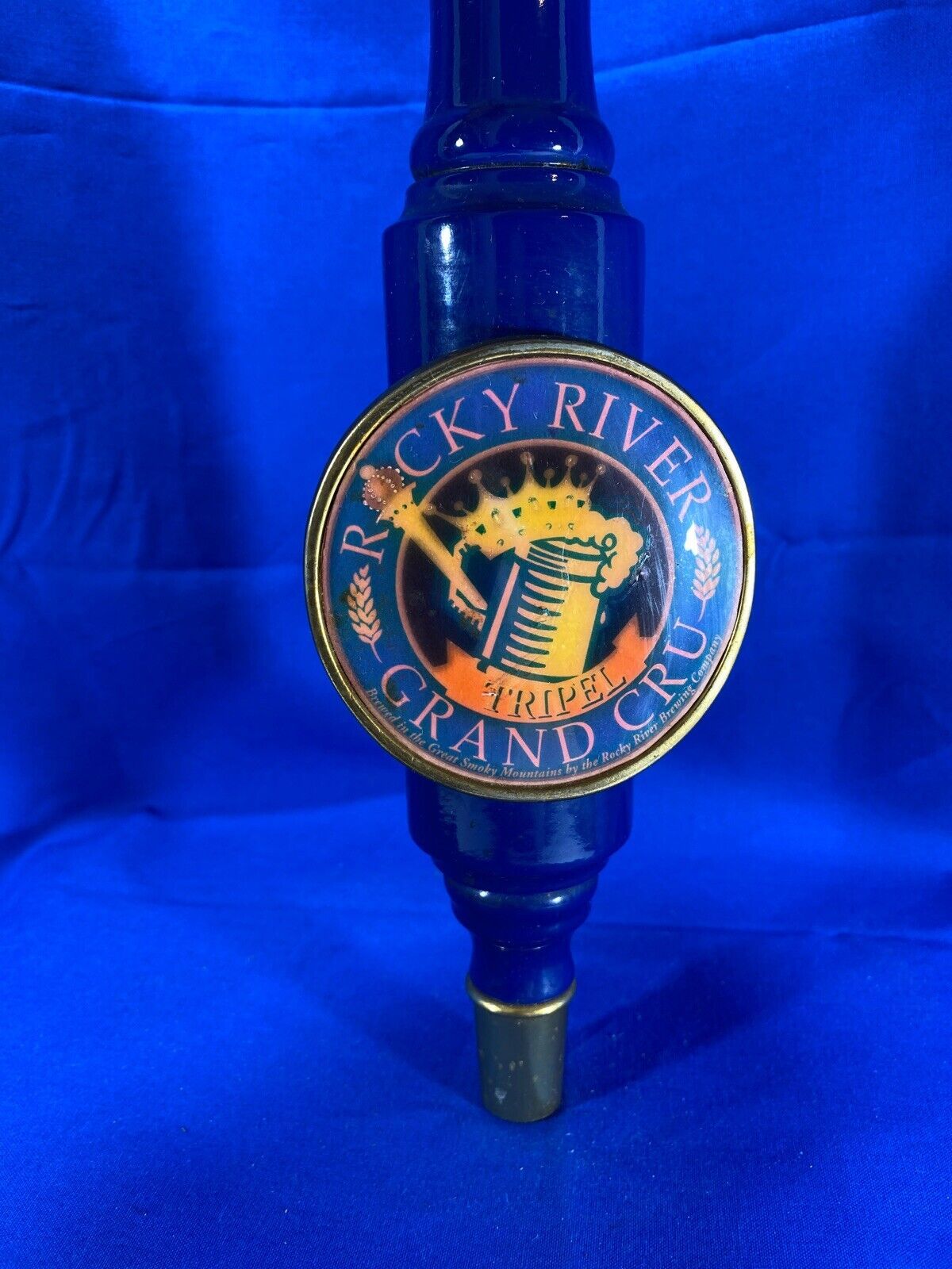 Rocky River Tripel Grand Cru Beer Pull Handle - 14” - Breweriana, Beer