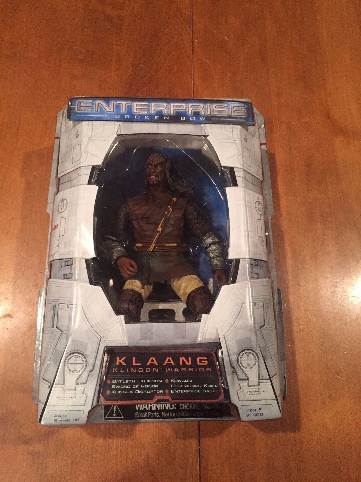Klaang Klingon Warrior 2002 Star Trek Enterprise Action Figure NIB Art ...