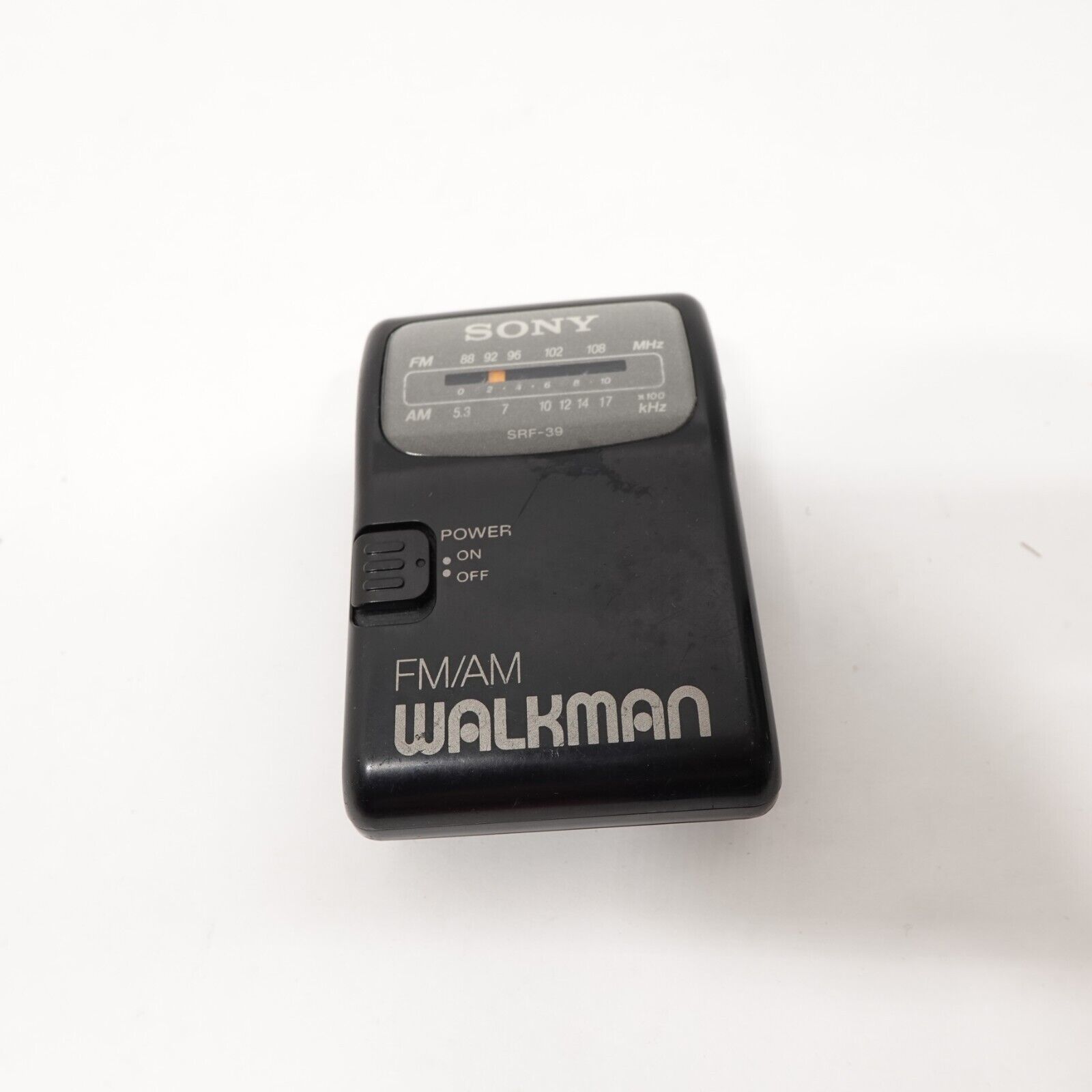 Vintage Sony Walkman Portable Radio SRF-39 FM/AM Working Vintage ...