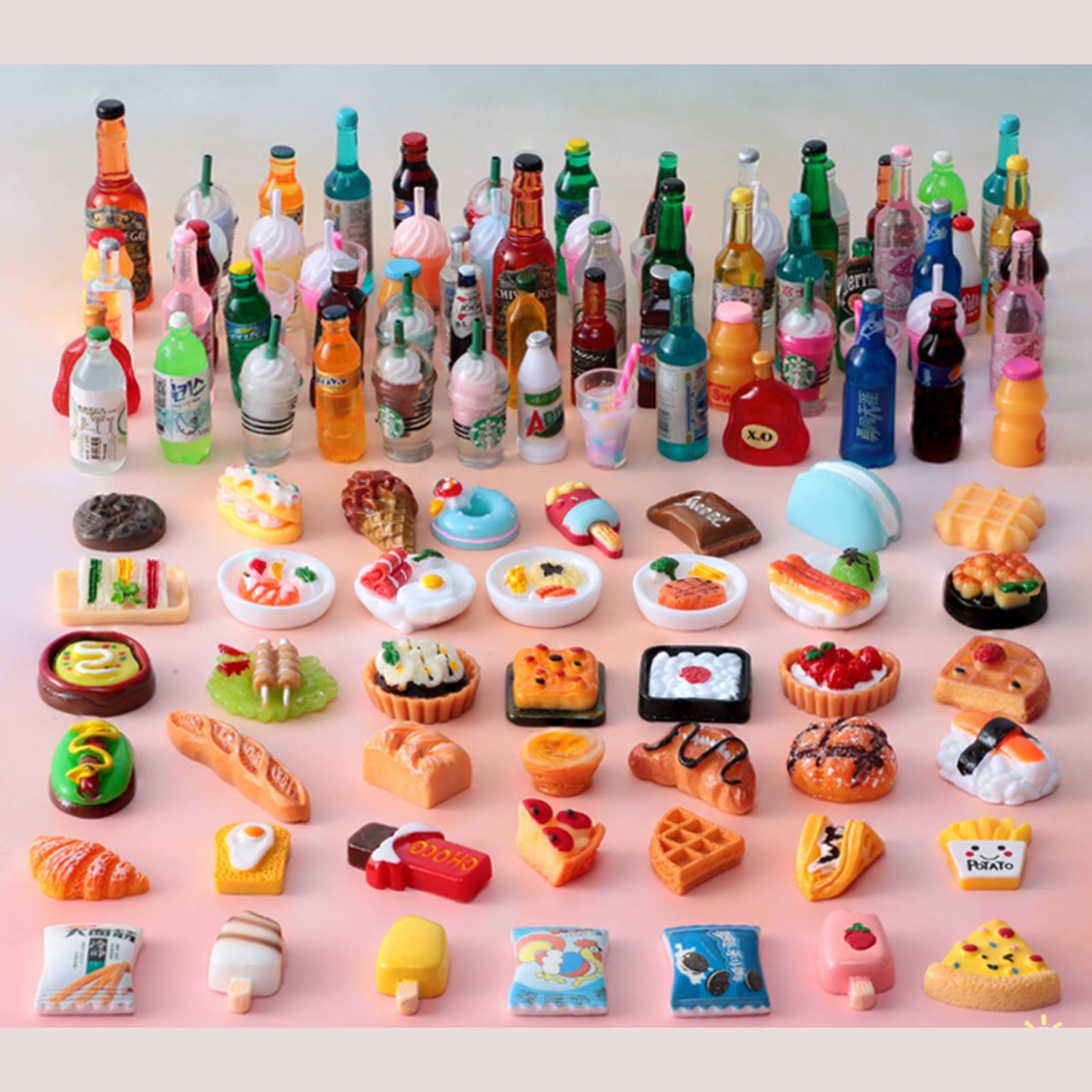 Miniature food toys blind bags mini and 49 similar items
