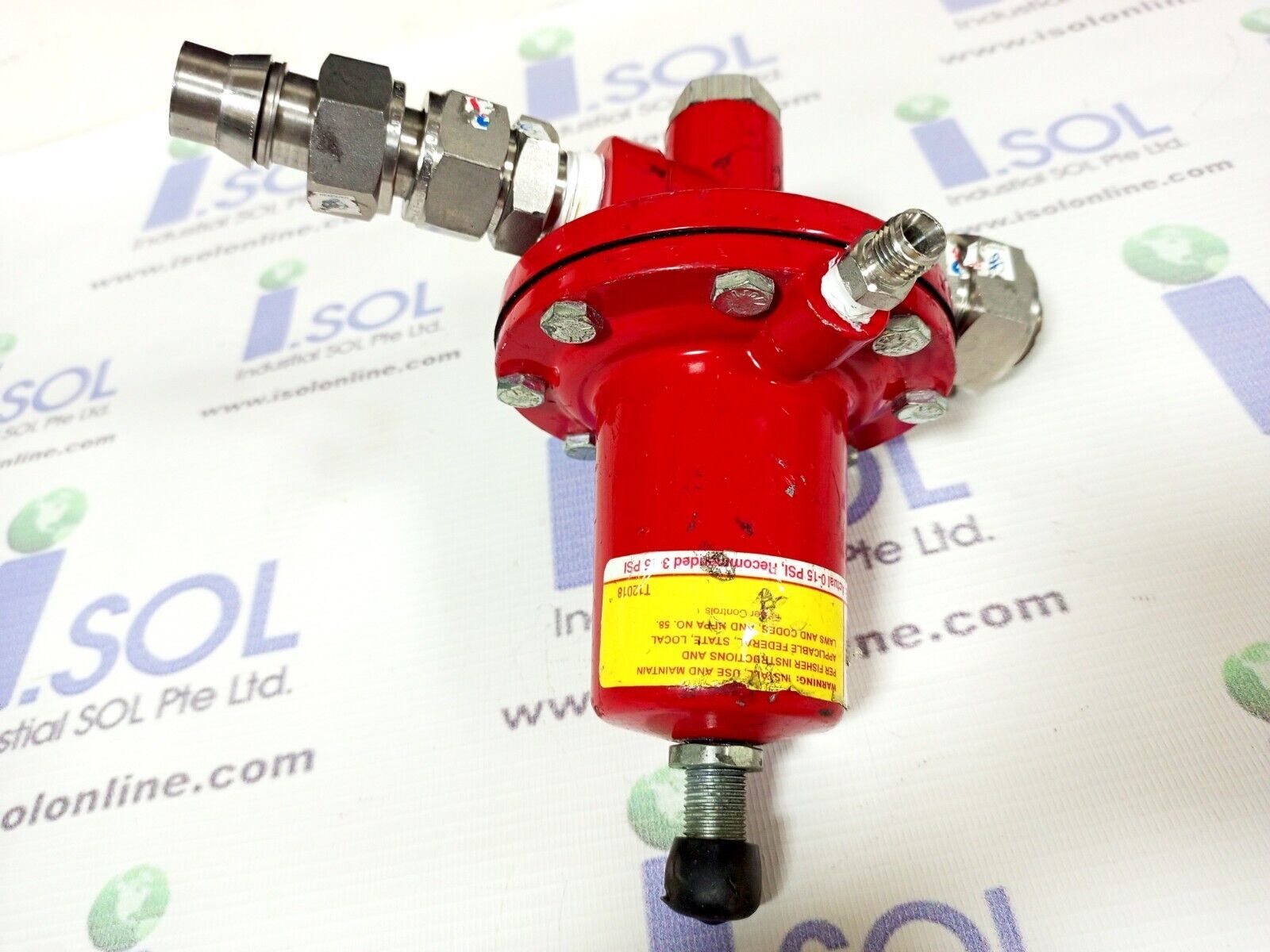 Fisher LP 810L high pressure gas regulator and 48 similar items