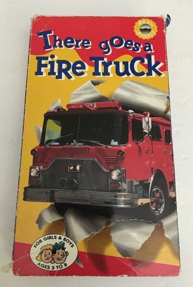 There Goes a Fire Truck [VHS] [VHS Tape] [1994]TESTED-RARE VINTAGE ...