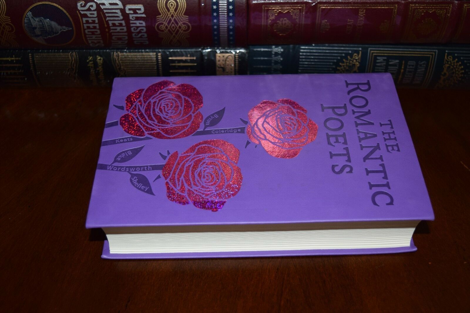 The Romantic Poets Keats Byron Wordsworth Poems Deluxe Soft Leather ...