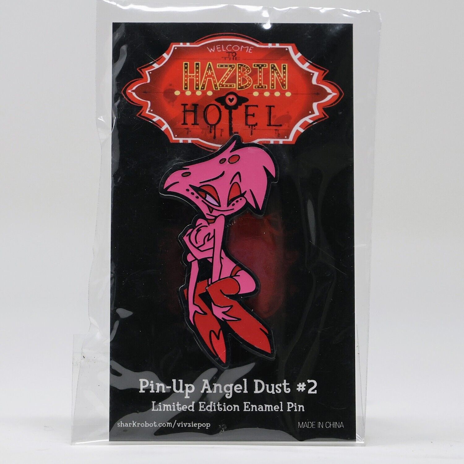 Hazbin Hotel Pin-Up Angel Dust #2 Enamel Pin Limited Edition Valentine ...
