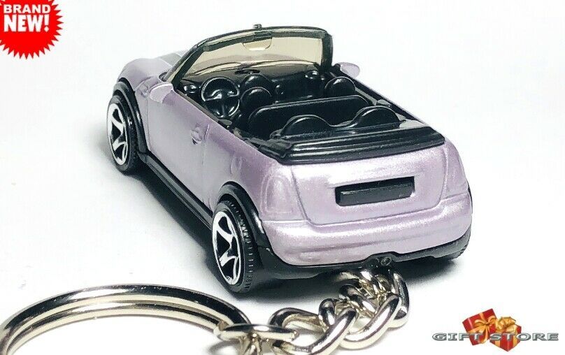 HTF KEY CHAIN RING BMW MINI COOPER CONVERTIBLE CABRIO NEW CUSTOM ...