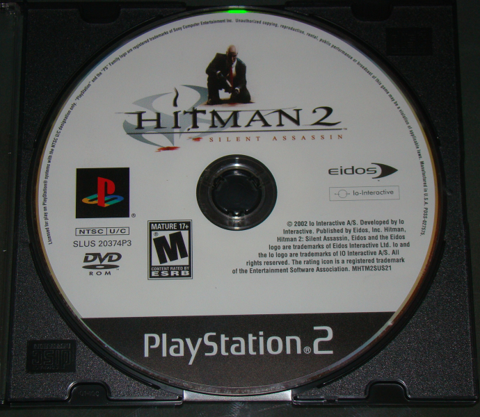 Playstation 2 - HITMAN 2 SILENT ASSASSIN (Game Only) - Video Games