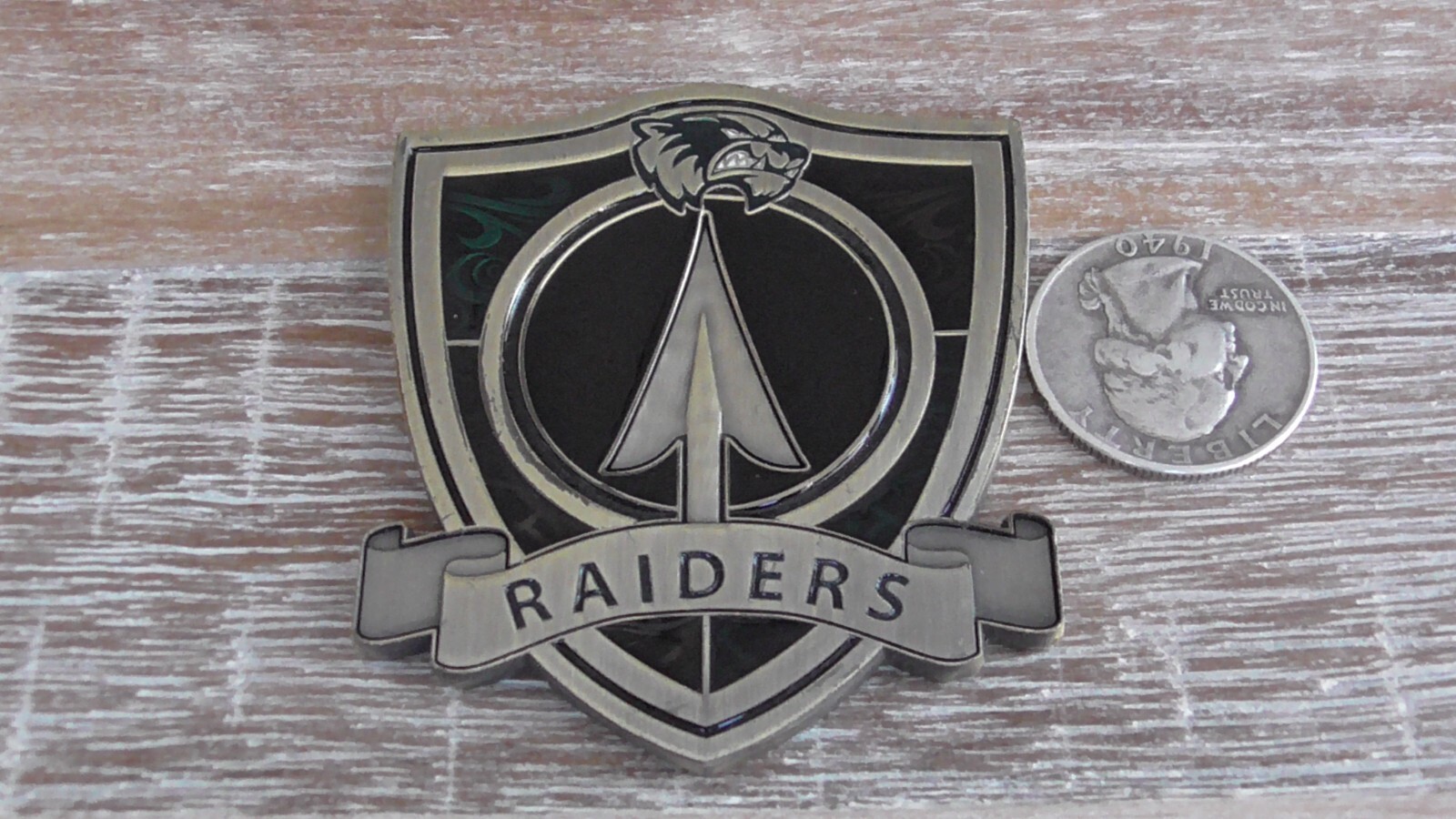 Unknown US Army ROTC Fortius Quo Scientia RAIDERS Challenge Coin #971X ...