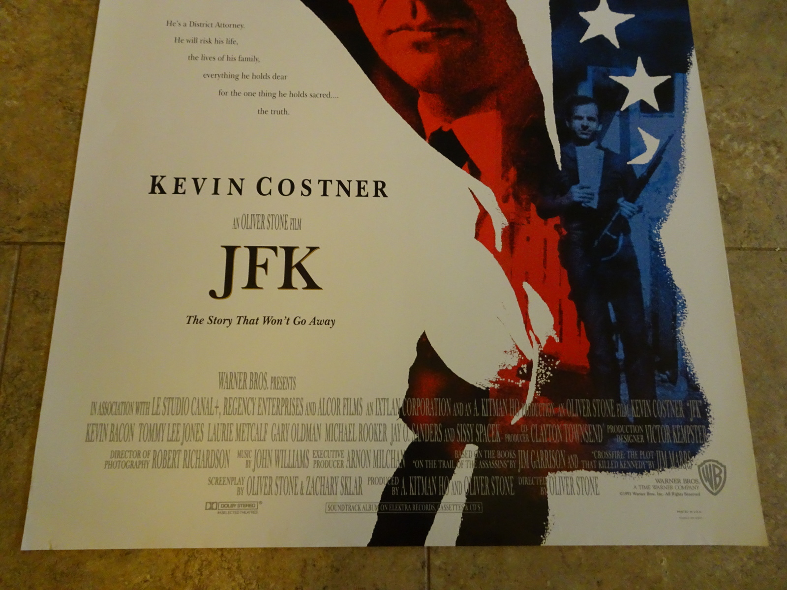 JFK - Movie Poster with Kevin Costner as Jim and 50 similar items