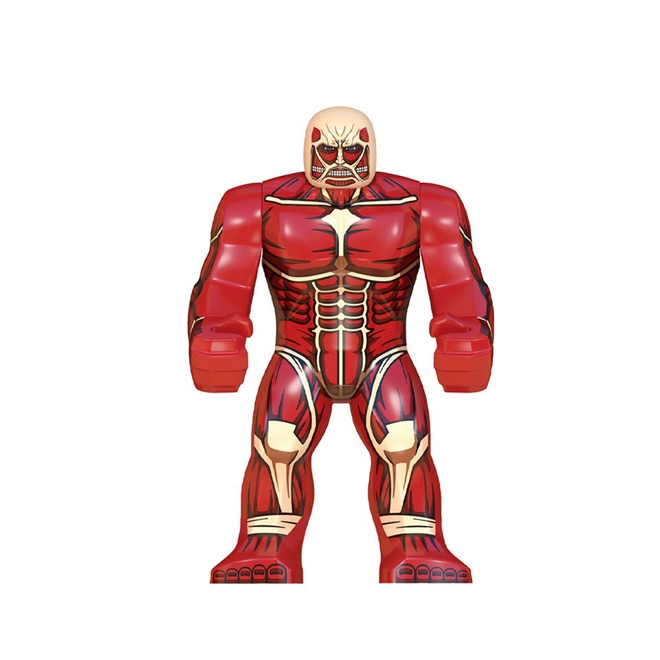 Colossal Titan Attack on Titan Anime Series Minifigures Building Blocks ...