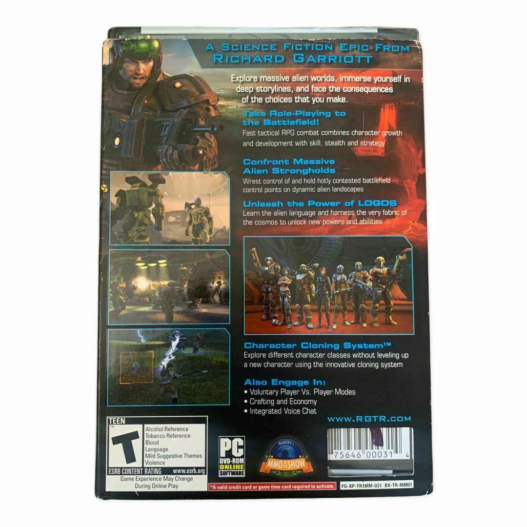 Richard Garriotts Tabula Rasa PC Game - Video Games