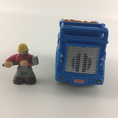 Fisher Price GeoTrax Rail & Road System Rugged Team Dump Truck Sound ...