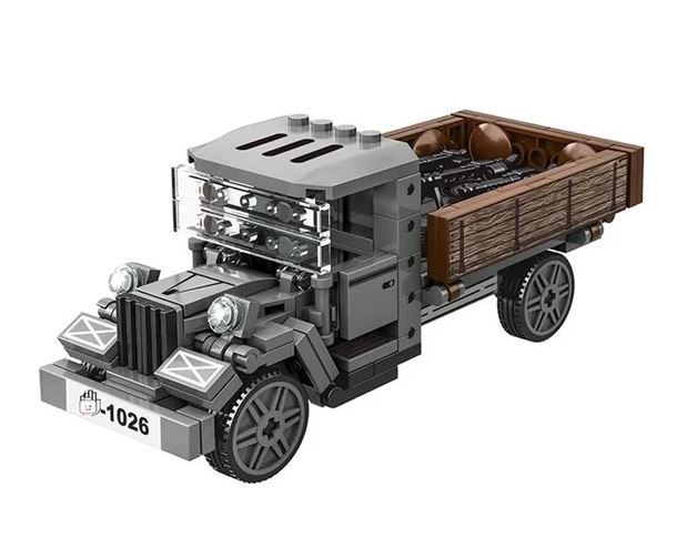 NWTOYS Military Truck WW2 German Army vehicle car with set Custom ...