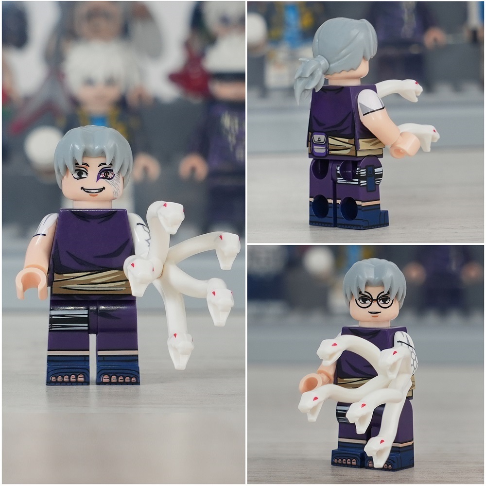 8pcs Naruto Series Kaguya Kushina Kabuto Anko Mu Gengetsu Minifigures ...
